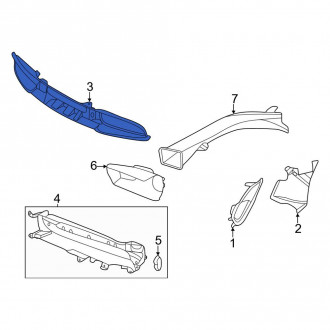 Porsche Taycan Replacement Grilles | Moldings, Brackets - CARiD.com