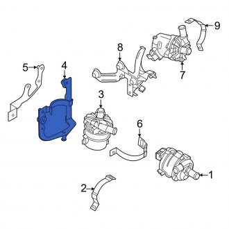 Porsche Taycan OEM Engine Cooling Parts | Radiators, Fans — CARiD.com