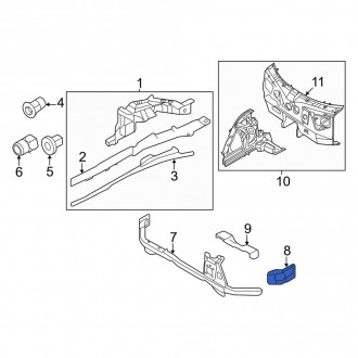 Porsche Taycan Replacement Hoods | Hinges, Supports – CARiD.com