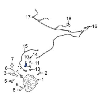 Porsche Taycan Windshield Washer Pumps — CARID.com