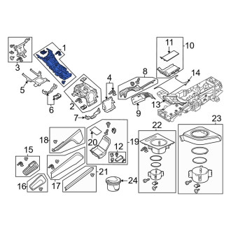 Porsche Taycan OEM Interior Components — CARiD.com
