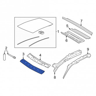Porsche Taycan Replacement Roofs & Components – CARiD.com