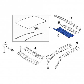 Porsche Taycan OEM Roofs & Parts | Panels, Drip Rails — CARiD.com