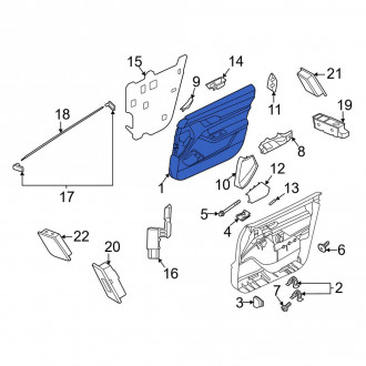 Porsche Taycan Replacement Doors & Components | CARiD