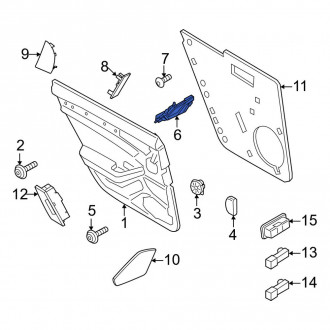 Porsche Taycan Door Handles & Window Crank Handles — CARiD.com