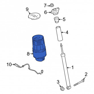 Porsche Taycan Air Suspension Parts & Kits — CARiD.com