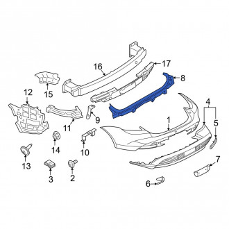 Porsche Taycan OEM Bumpers | Genuine Front & Rear Bumpers — CARiD.com