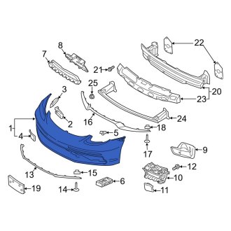 Porsche 718 Cayman OEM Bumpers | Genuine Front & Rear Bumpers — CARiD.com