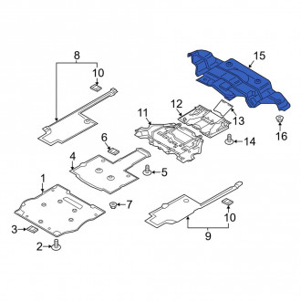 Porsche Underbody Covers | Splash Shields, Protection — CARiD.com