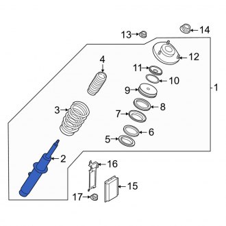 Porsche 718 Cayman OEM Suspension Parts | Shocks, Struts — CARiD.com
