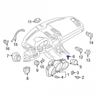 Porsche 718 Cayman Interior Brackets & Hardware — CARiD.com