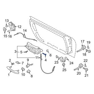 Porsche 718 Cayman Door Hardware & Miscellaneous Parts — CARiD.com