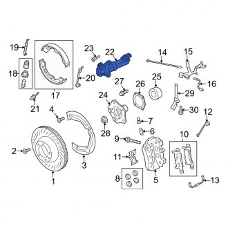 Porsche Panamera Replacement Parking Brake Components – CARiD.com
