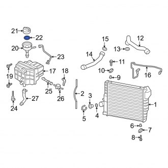 Porsche 718 Boxster Coolant Overflow Tanks — CARiD.com