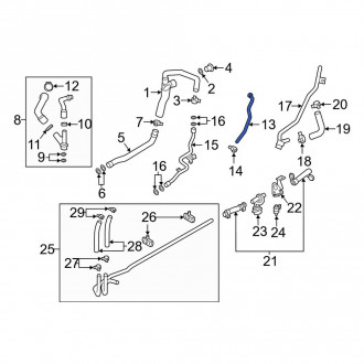 Porsche 718 Boxster Replacement Coolant Tanks & Components – CARiD.com
