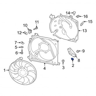 Porsche 718 Cayman Replacement Radiator Fans & Components – CARiD.com