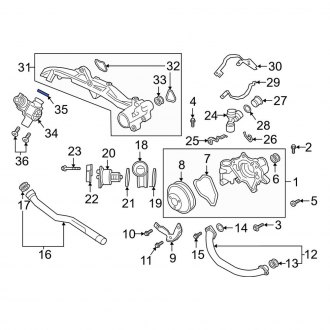 Porsche 718 Boxster Replacement Heater Control Valves — CARiD.com