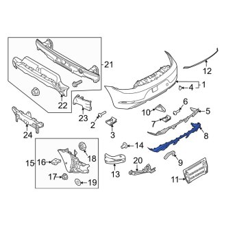 Porsche 718 Cayman Replacement Bumper Spoilers & Valances — CARiD.com