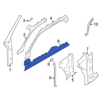 Porsche Cayenne Replacement Rocker Panels – CARiD.com
