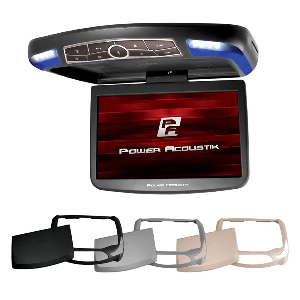 Power Acoustik® PMD-130H - 13" Flip Down LCD Monitor with Built-In DVD ...