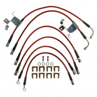 GMC Sierra Brake Lines & Hoses | Braided, Extended — CARiD.com
