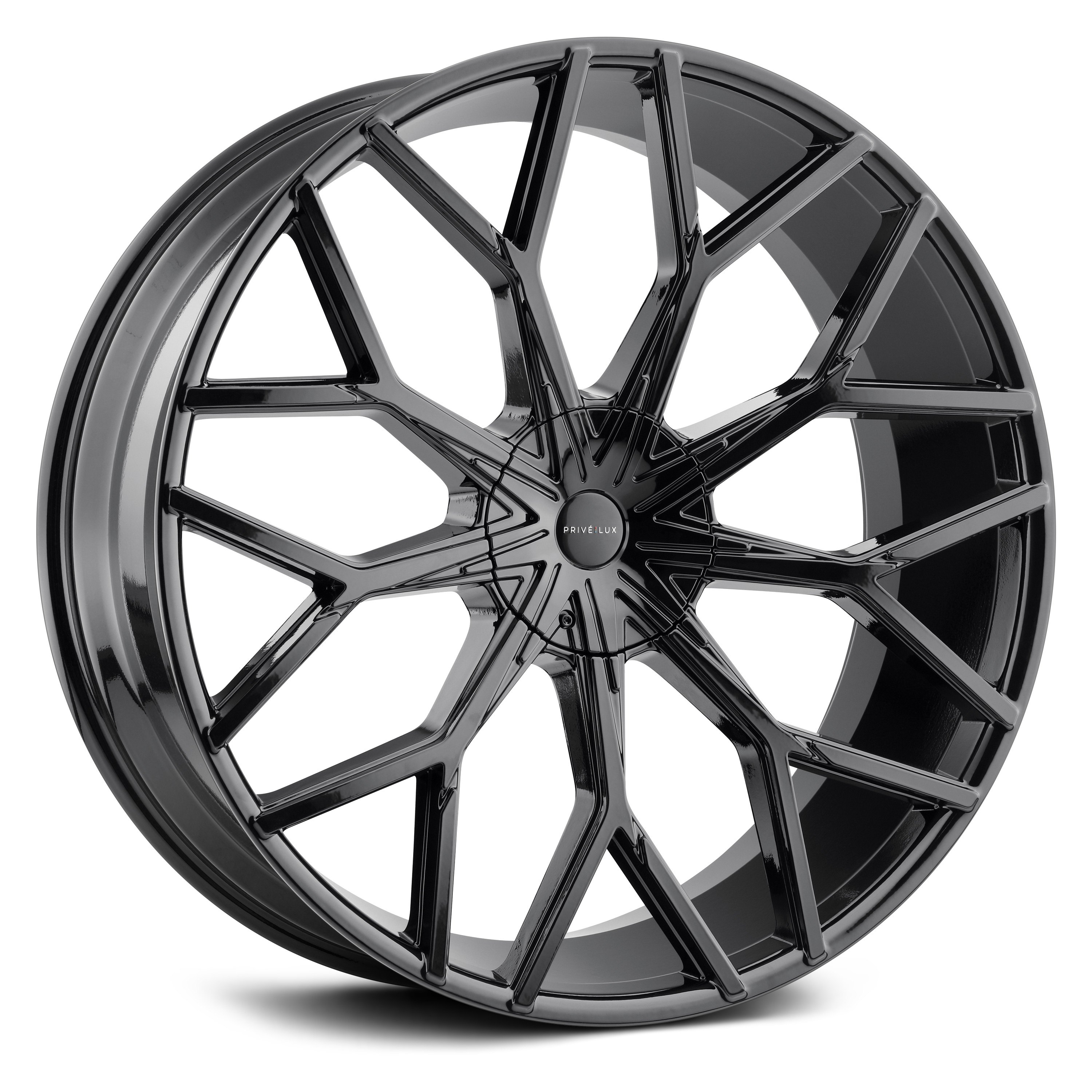 PRIVE LUX® PL19 Wheels - Gloss Black Rims