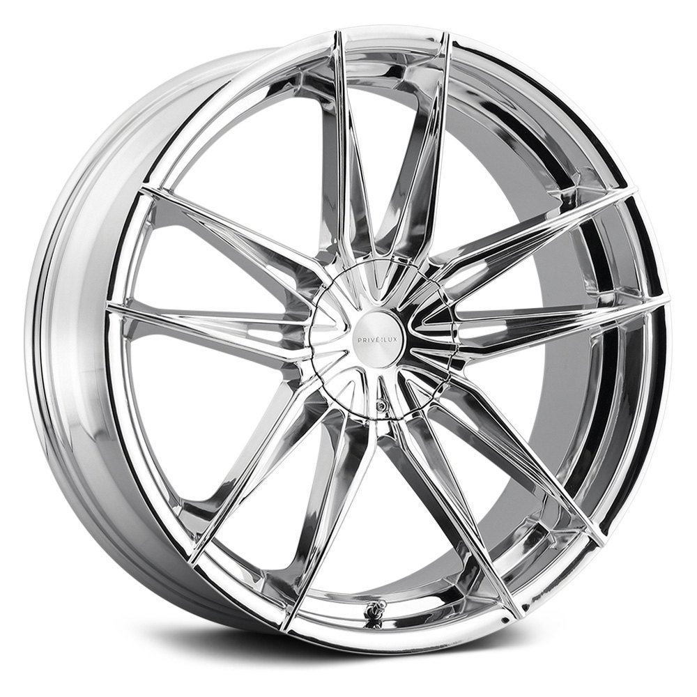 PRIVE LUX® PL4 Wheels - Chrome Rims
