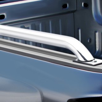Universal Truck Bed Side Rails | Chrome, Black, Polished Stainless ...