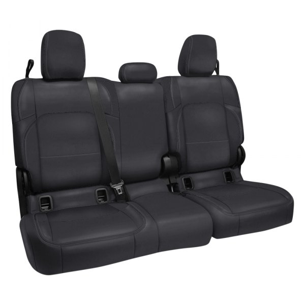 PRP Seats® B055-02 - 2nd Row Black with Black Stitching Seat Cover
