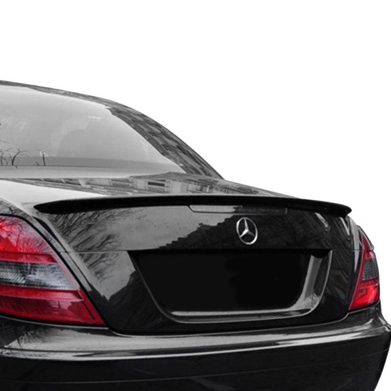 Pure® - Mercedes SLK Class 2005 Factory Style Fiberglass Rear Lip Spoiler