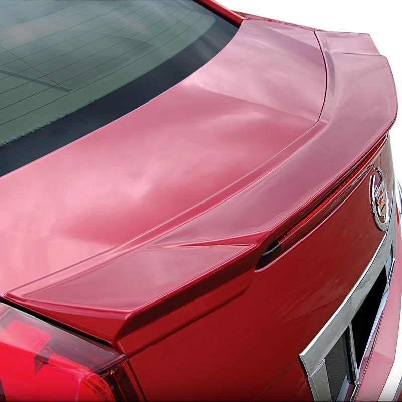 Pure® FG-278-PAINTED - Custom Style Fiberglass Flush Mount Rear Spoiler ...