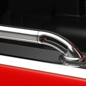 Truck Bed Side Rails | Chrome, Black, Polished Stainless Steel