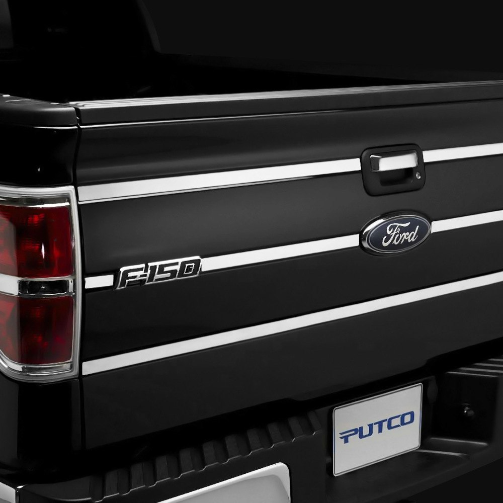 Dodge Ram Tailgate Trim - Chrome, Polished Stainless Steel
