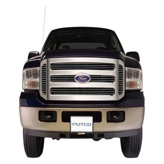 2005 Ford F-250 Custom Grilles - Billet, Mesh, LED, Chrome, Black