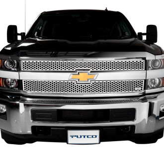 Chevy Silverado Custom Grilles | Billet, Mesh, CNC, LED, Chrome, Black
