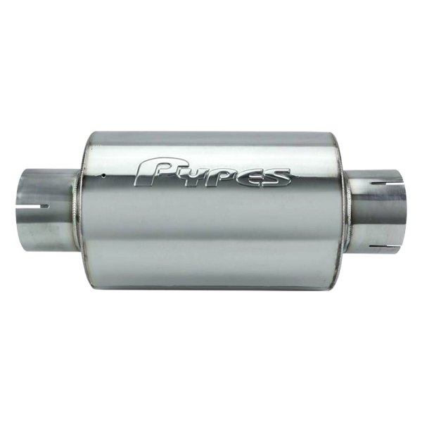Pypes Performance Exhaust® MVR2030S - M-80 Series 304 SS Round Silver ...