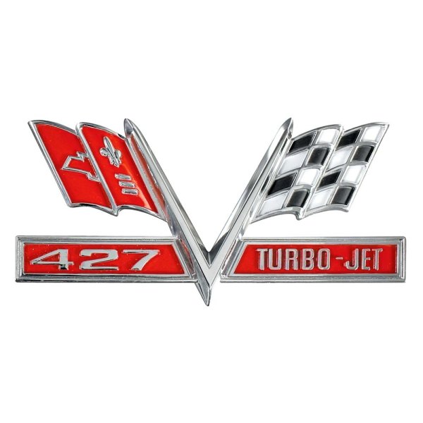 QRP® CH28630 - "Turbo-Jet 427" Fender Emblem