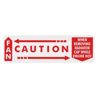 Radiator Identification Tags - CARiD.com