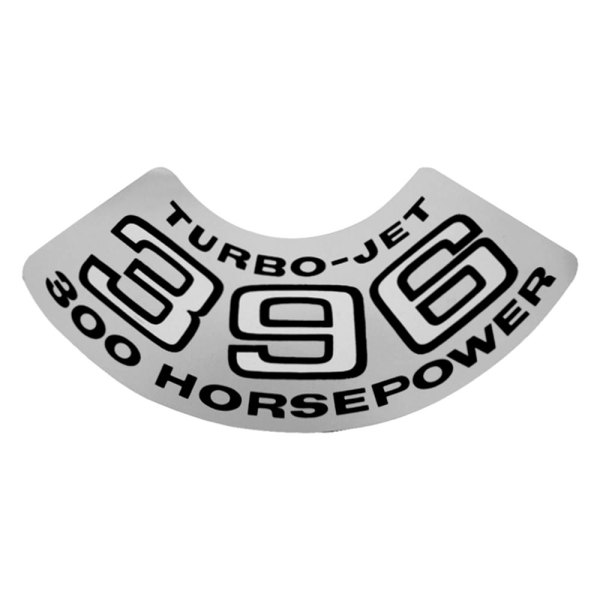 QRP® JSB0105 - "396 Turbo-Jet 300HP" Decal Turbo-Jet Decal