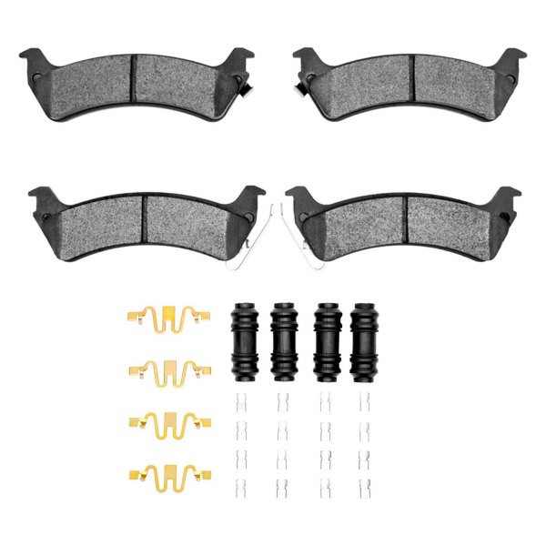 R1 Concepts® 2310-0666-01 - Ceramic Ceramic Rear Brake Pads