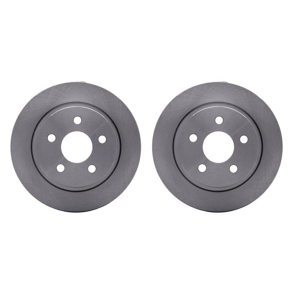 R1 Concepts® WFPN1-54239 - Plain Rear Brake Rotor Set