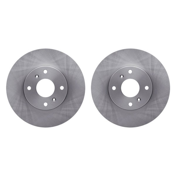 R1 Concepts® WFPN1-58010 - Plain Front Brake Rotor Set