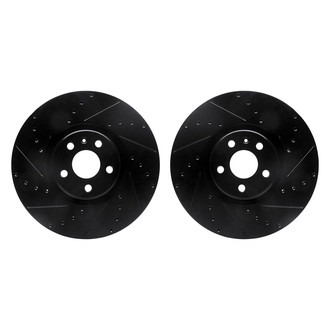 Polestar Brake Rotors - Front, Rear - Slotted, Drilled, Vented | CARiD