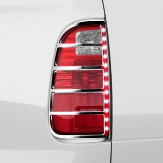 Chrome Tail Light Bezels & Covers — CARiD.com