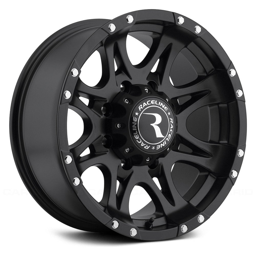 RACELINE® 981 RAPTOR Wheels - Satin Black Rims