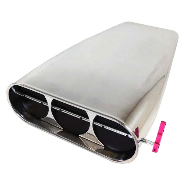Racing Power Company® R5339 - Street Rod Aluminum Polished Air Scoop