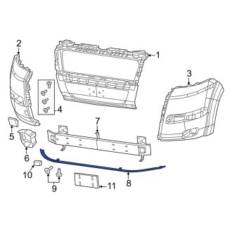 Ram ProMaster Bumper Reinforcements & Energy Absorbers | CARiD