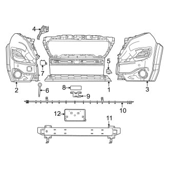 2023 Ram ProMaster OEM Bumpers - Front & Rear | CARiD