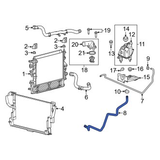 Ram ProMaster Coolant Overflow Tanks | CARiD