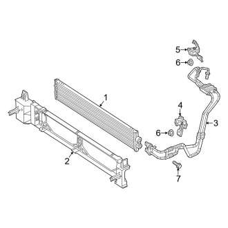 2016 Ram ProMaster OEM Transmission Parts - Coolers | CARiD